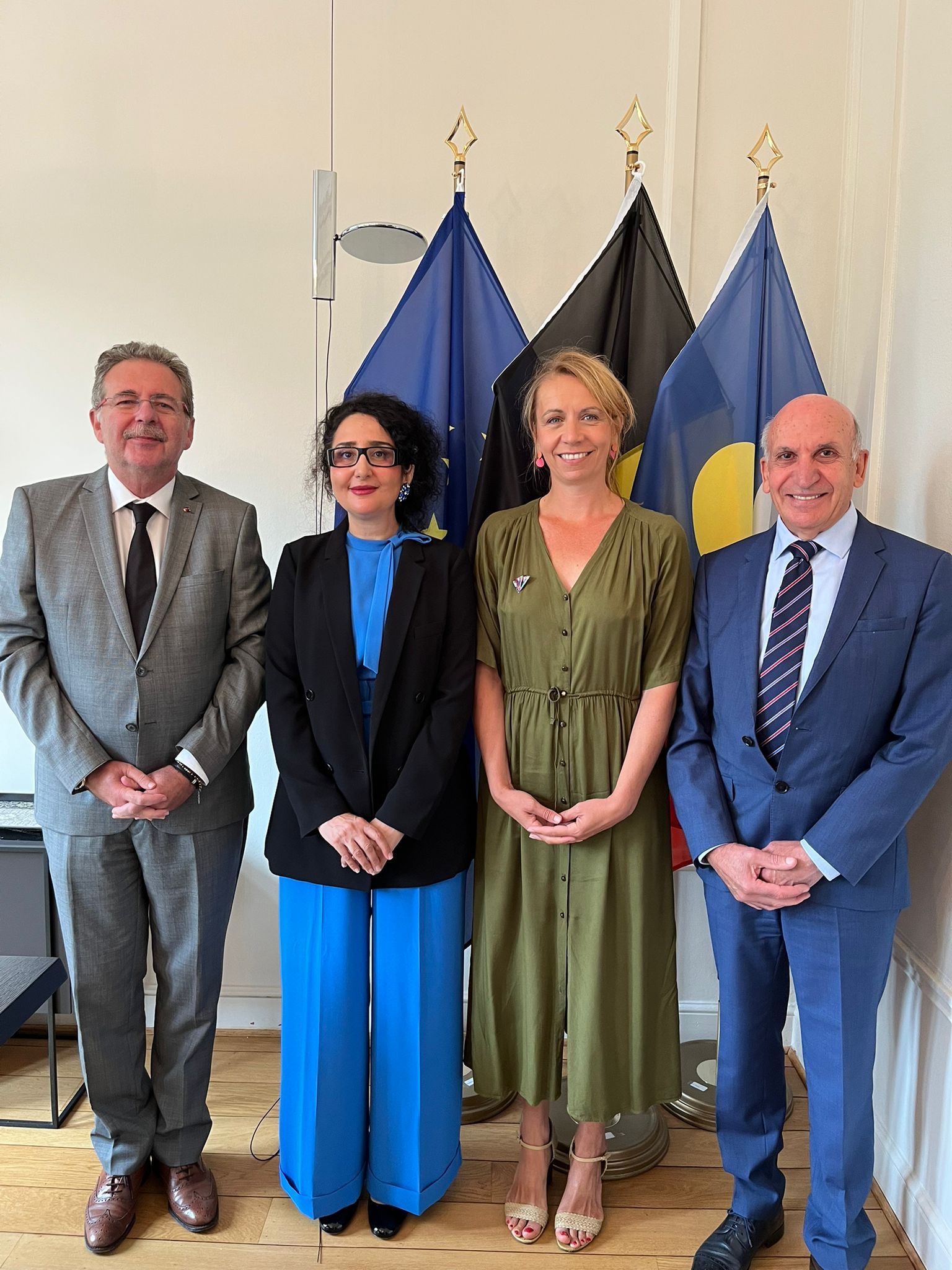 Meeting With HE Rudi Vervoort & HE Ans Persoons - ABLCC | Arab-Belgian ...